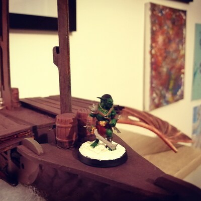 Elven Archer. Elf Commando 3D Printed Resin Miniature by Pollygrimm - Etsy