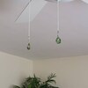Beach Glass Mobile Driftwood Shell Hanger 3 Strands Ocean Decor Sea ...