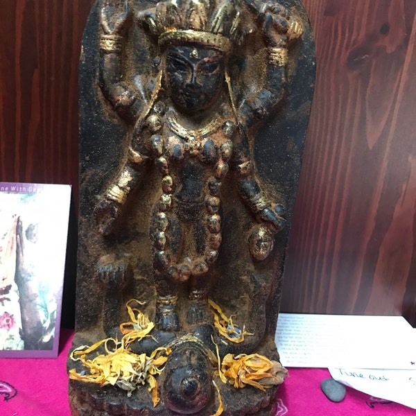 Primitive Salt Box House, Rectangle Door, Shelf Sitter, Wood and ...