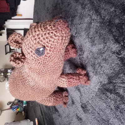 PATTERN PDF Amigurumi Toy Crochet Capi, the Capybara - Etsy