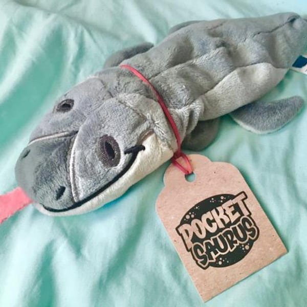 Sarcosuchus - Pocketsaurus - Beanie Plush - Artist Made - Unique ...
