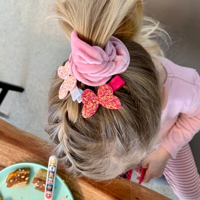 Shaker Sequin Bow size M 3.14in /8cm - Etsy