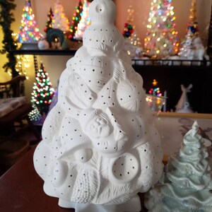 Atlantic A64 Ceramic Christmas Tree With Base Bisque ready | Etsy