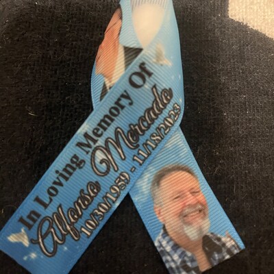 Memorial Ribbon, Personal Memorial Ribbons, Awareness Robbins, Custom ...