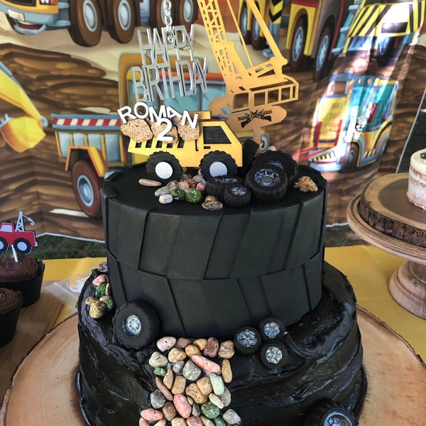 Fondant Tire Cake Decorations, Wheels, Hubcaps, Edible Tires for Cake ...