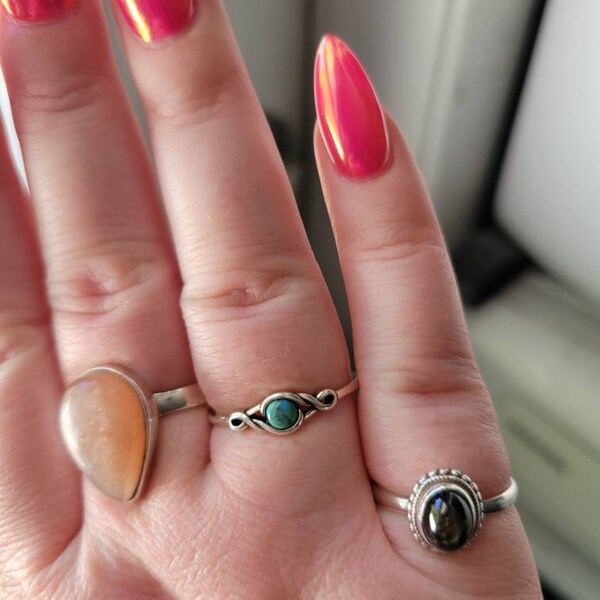 Irish Serch Bythol Ring Sterling Silver Celtic Triquetra Knot Ring ...