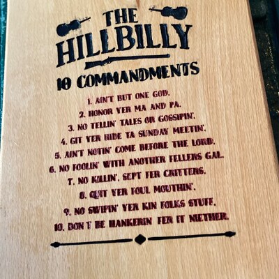 10 Commandments Svg, Home Decor Dxf, Jpg Transfer, Cut File, Porch Svg ...