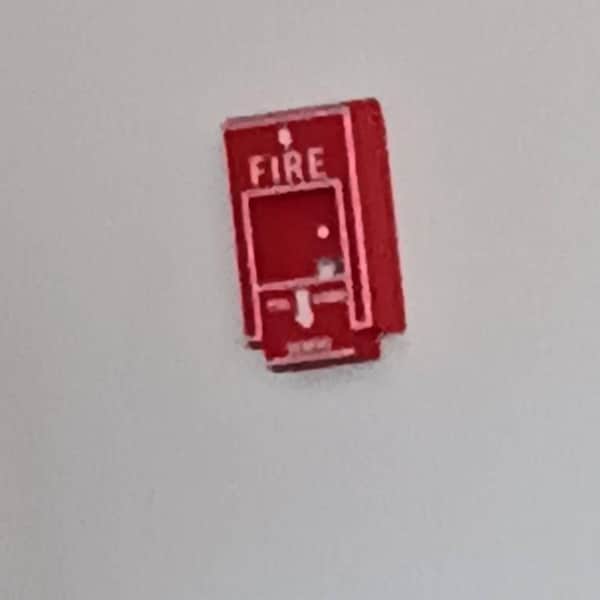 Fire Alarm Light Switch Cover: 3D Printed Toggle Plate, Functional Room ...