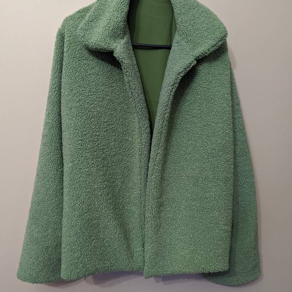 Yazmin Jacket PDF Sewing Pattern Oversized Jacket Pattern 6 SIZES A4 ...