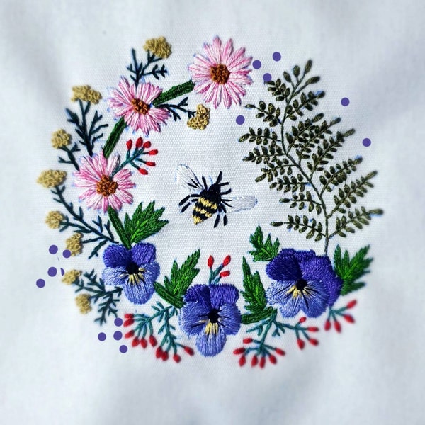 12 Birth Flowers PDF Patterns| Snowdrop,pansy,daffodil,daisy,lily of ...