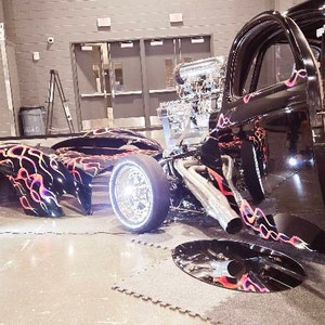 Medium Blue Acrylic Mirror Sheet DIY Colorful Reflection Arts Crafts ...