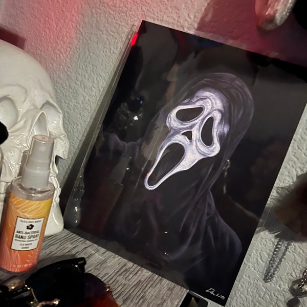 Classic Horror Movie Objects Print - Etsy