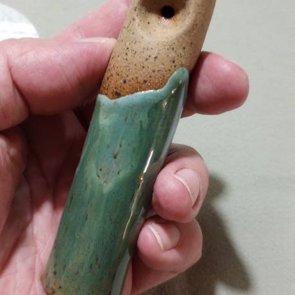 Bird Smoking Pipe Ceramic Stoneware Handmade Tobacco Pipe Smoker Gift ...