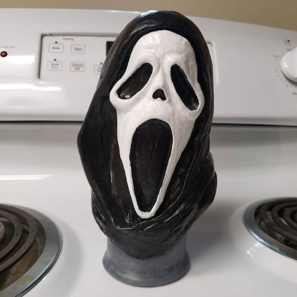 Scream Statue Bust Sculpture Hand Made Horror - Etsy
