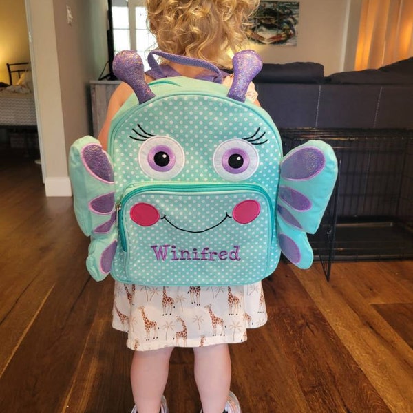 Personalized Little Critter Backpack - for Kids - School Bag - Toddlers ...