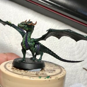 Silver Dragon 3d Printed Miniature for Tabletop Rpgsdungeons | Etsy