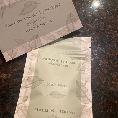 All About the Base Micro-exfoliant Face Body Scalp - Etsy