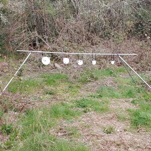 4 Tall IDPA NRA Knock-over Shooting Targets 3/8 | Etsy