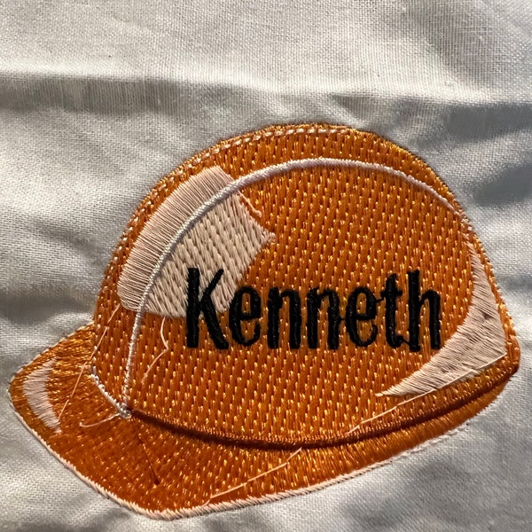 Construction Hat - Machine Embroidery Design - Etsy