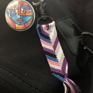 Custom Pride Keychain Any Pride Flag Combination - Etsy