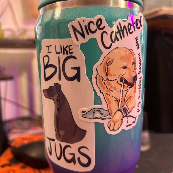 IV Catheter Sticker, Waterproof Sticker, Laminated Sticker, Vet Med ...