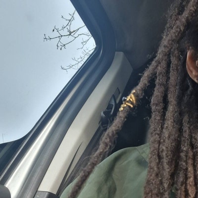 Handmade Unique Antique Copper Dreadlock Accessories With Black Onyx or ...