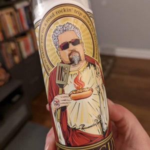 Saint Lebowski His Dudeness Candle - Etsy
