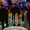 100 Tinsel Stir Sticks | Gold Silver Blush Black Sparkle Champagne ...