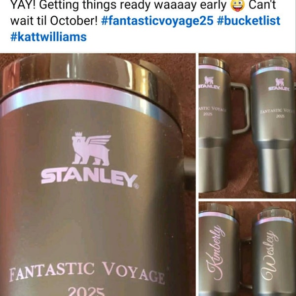 Personalized Name Engraved 30oz 40oz Stanley Gift for Daughter Mom Gift ...