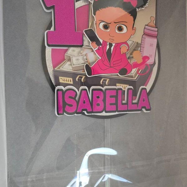 Baby Boss Cake Topper - Etsy