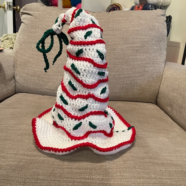 Crochet Witch Hat Pattern Cottage Witch PDF (not Physical Item), Fairy ...