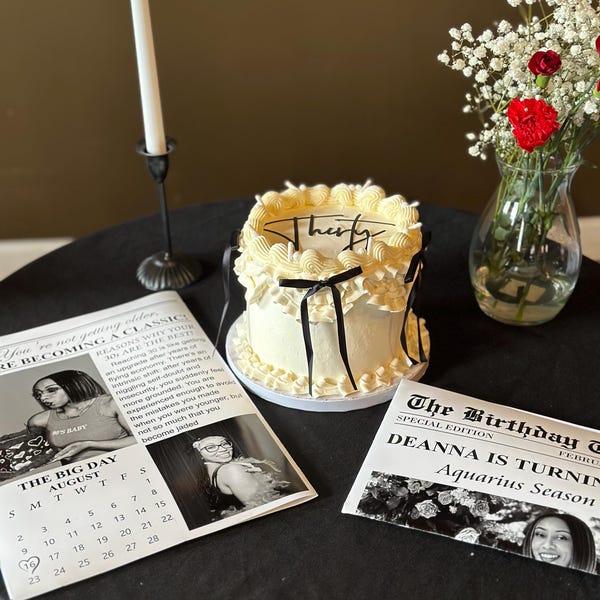 Custom Printed and Shipped Newspaper/besties Photoshoot Newspaper/the ...