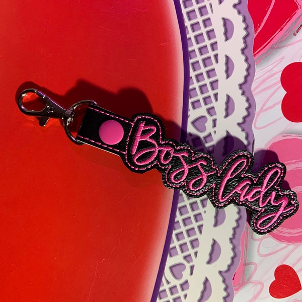 Boss Lady Keychain, Boss Lady Key Chain, Boss Lady Keyring, Boss Lady ...