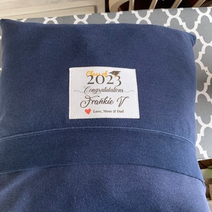 Memory Shirt Quilt Label With Poem Set of 4 Small - Etsy