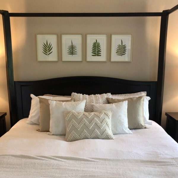 Fern Print Set, Fern Prints Set of 8, Set of 8 Fern Prints, Botanical ...