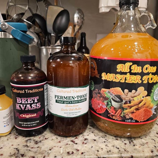 Fire Cider Tonic | Kosher Halal Master Tonic Shot | Apple Cider Vinegar ...