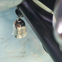 Custom Engraved Stainless Steel Guardian Bell - Personalized Motorcycle ...