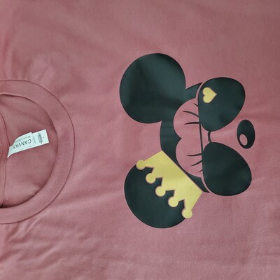 Minnie Mouse Iron on Shirt Decal DIY Cool Minnie Princess - Etsy