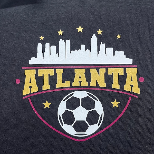 Atlanta Soccer Svg, Atlanta Svg, Soccer Team Logo, Soccer Svg, Atlanta ...