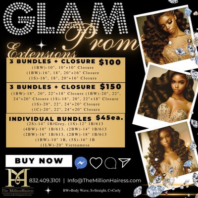 Glam Prom Specials Flyer, DIY Prom Queen Beauty Makeup Artist Hair Nail ...