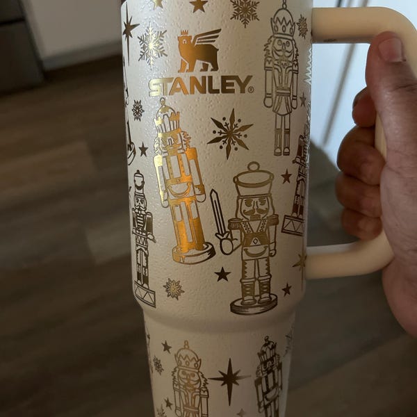 Stanley Butterfly Pale Lime Green 40oz Custom Laser Engraved Authentic ...