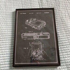 Nerf Gun Patent Print Blueprint Toy Gun Design Blueprint Wall | Etsy