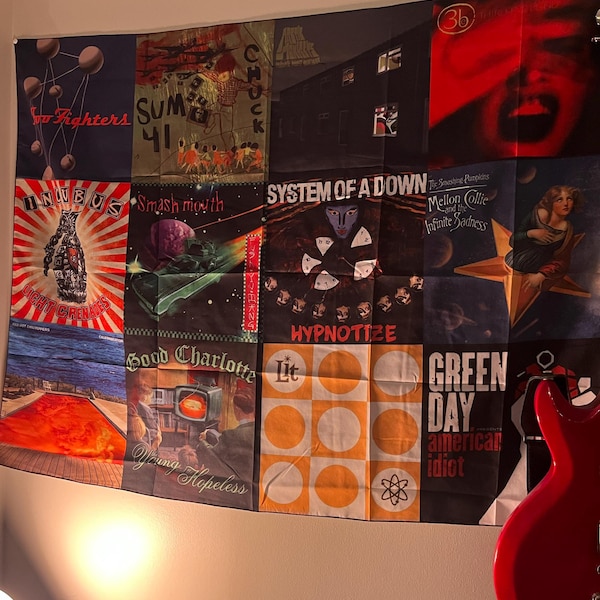 Warped Tour Banner Backdrop Custom Tapestry Wall Flag / Personalized ...