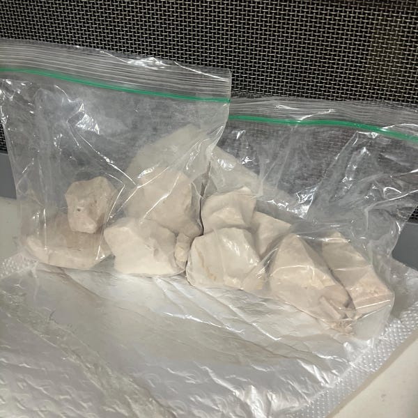 CRUMBS & POWDER mixed Facial Clay/ Calabash Chalk / African Kaolin ...