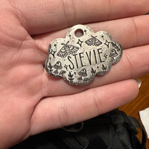 Mini Dog Tag Dog Tags for Dogs Oval Dog Tag Personalized - Etsy