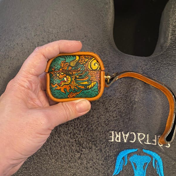 Hand-drawn Pi Xiu Design for Airpods 3 and Pro, Pro 2 - Personalized ...