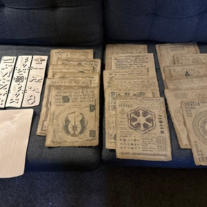 NEW Sacred Jedi Scrolls, as Seen in Star Wars: the Last Jedi Art Book ...