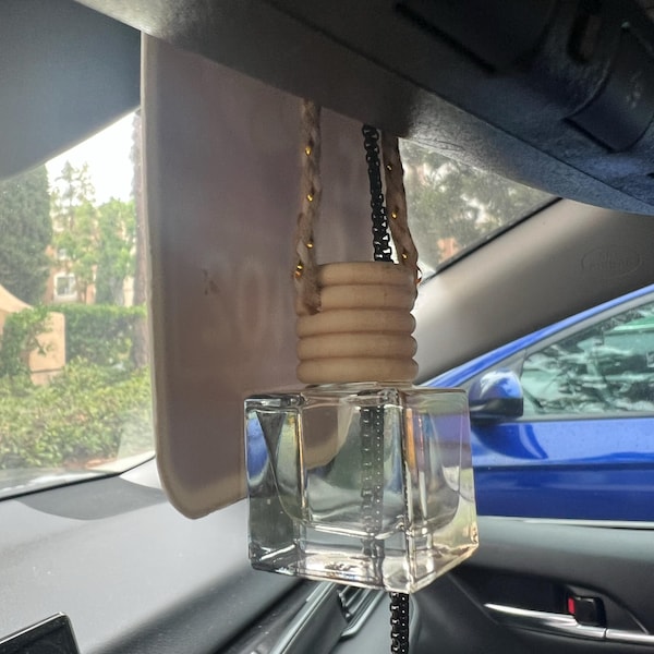 Hanging Car Air Freshener | Refillable Essential Oil Diffuser ...