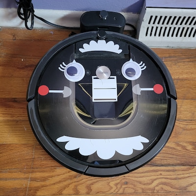 Original Deluxe Rosie the Robot Face Decals for Your Robotic Floor ...