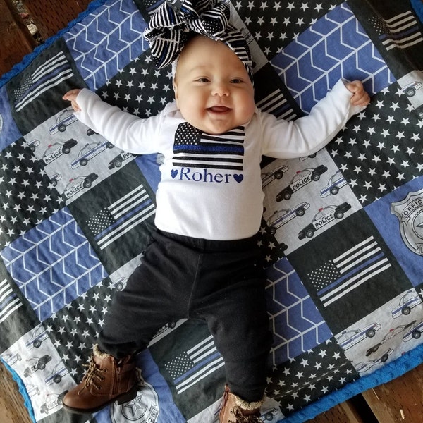 Police Baby, Police Bodysuit, Police Glitter T-shirt, Police Kid, Law ...
